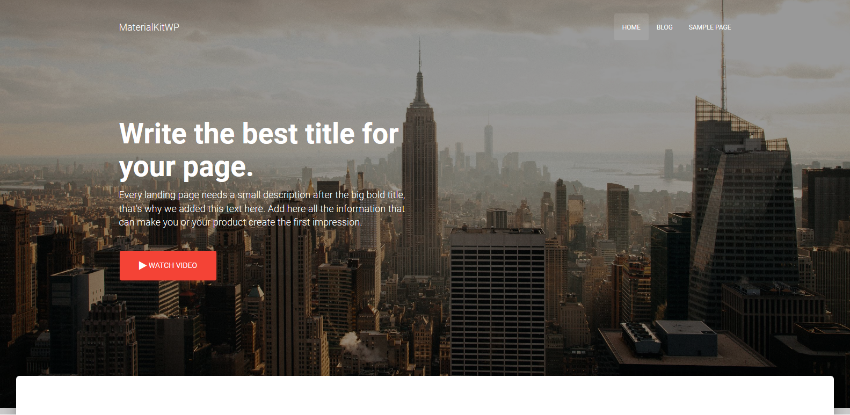 Material Design HTML Template Free Download - Template Drive